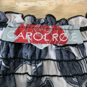 Carol Rose | Tops | Carlos Rose Black White Top | Poshmark